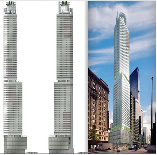 Marriot to erect a co-branded 67-Story hotel on Broadway, New York ...