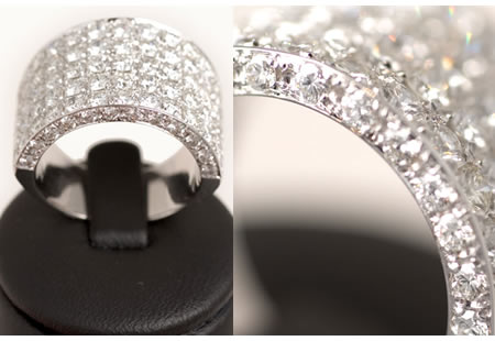 Alliance Ring - a classic diamond wedding band - Luxurylaunches