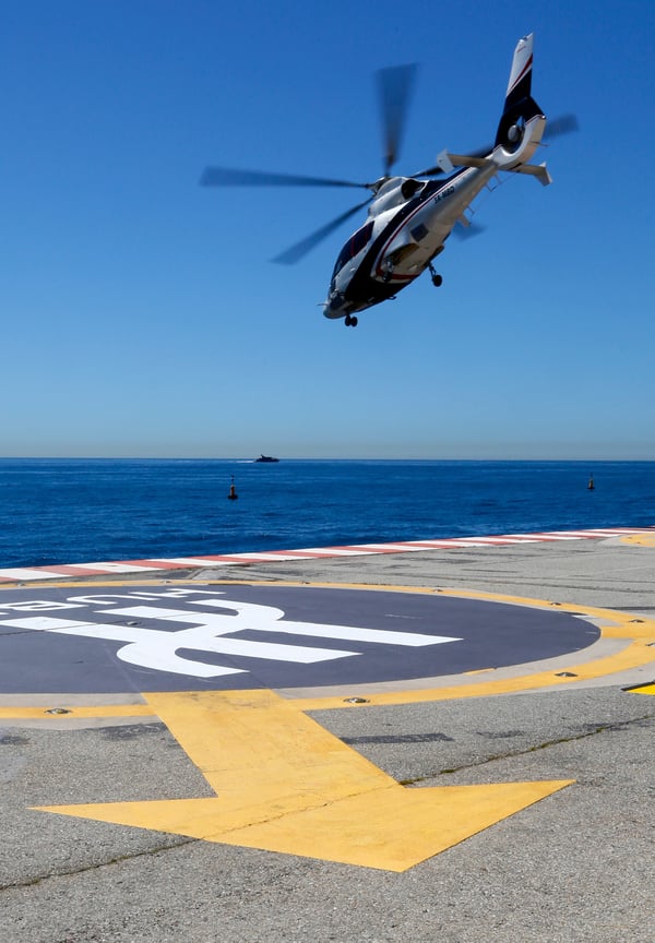 Hublot branded helipads prepped for 2013 Monaco Grand Prix - Luxurylaunches
