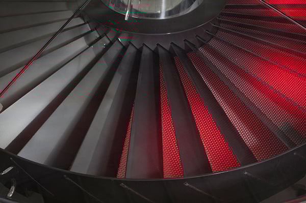 MotoArt Jumbo Jet conference table is shaped out of Boeing 747's engine ...