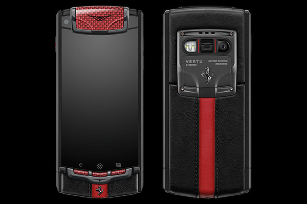 Vertu Ti Ferrari phone inspired by the Ferrari F12 Berlinetta launched ...