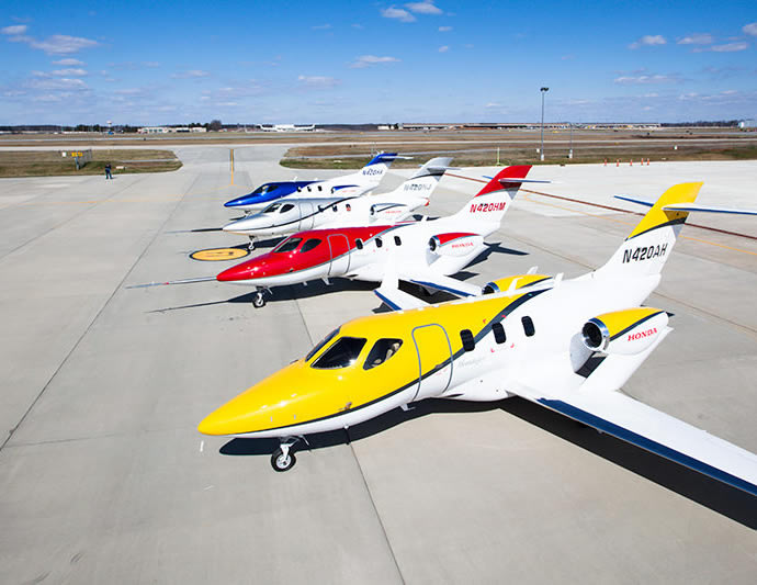 Affordable, radical and luxurious - The Honda Jet will be very soon ...