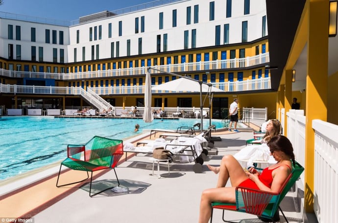 Iconic Parisian swimming pool that gave birth to the bikini renovated ...