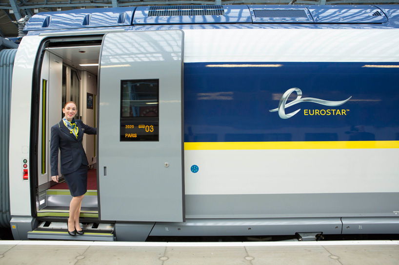 Eurostar celebrates its 20th anniversary by unveiling new e320 train ...