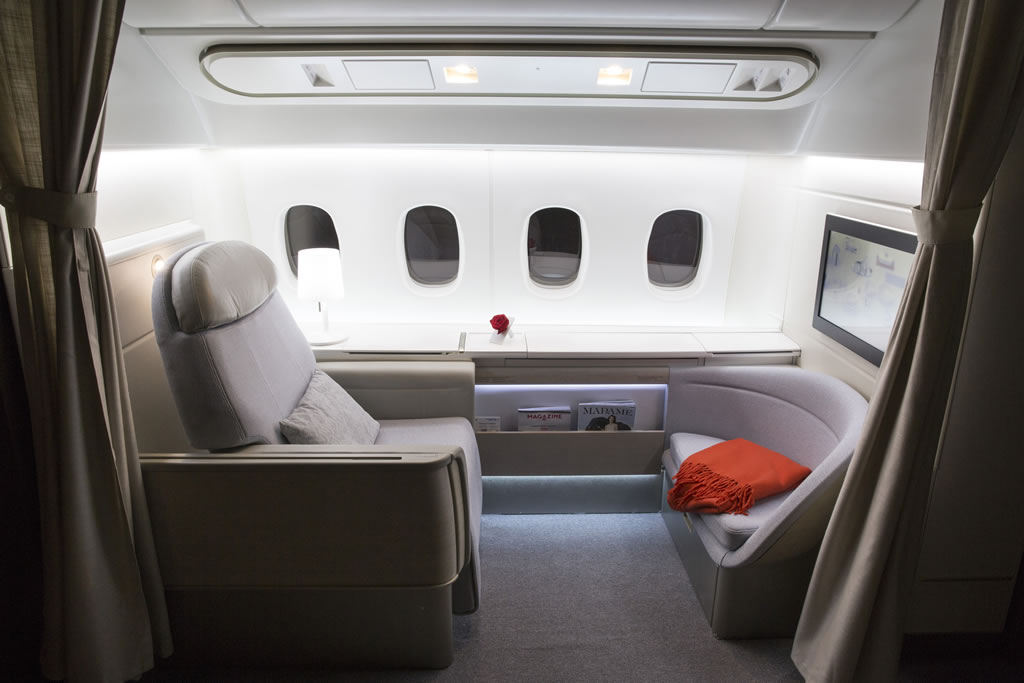 A look inside Air France’s new Business and First Class cabins ...
