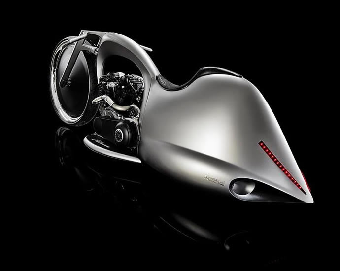 Tron meets Steampunk - Akrapovic's Full Moon motorcycle is a one-off ...
