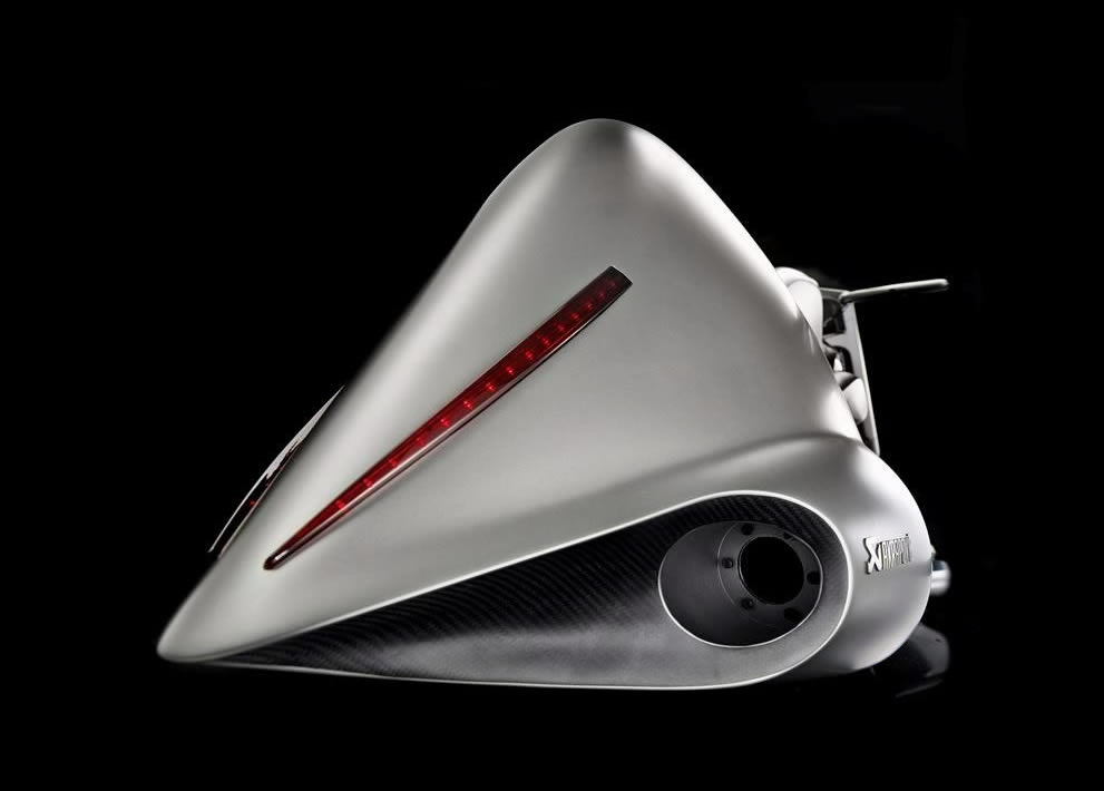 Tron meets Steampunk - Akrapovic's Full Moon motorcycle is a one-off ...