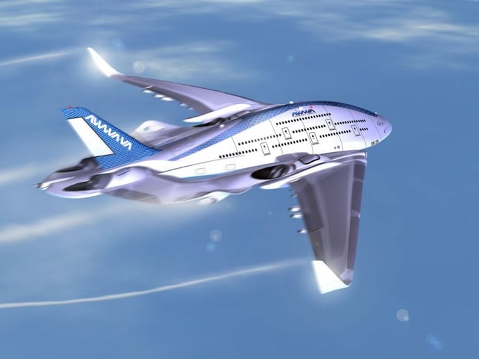 A hydrogen powered mega plane that may someday fly 800 passengers in ...