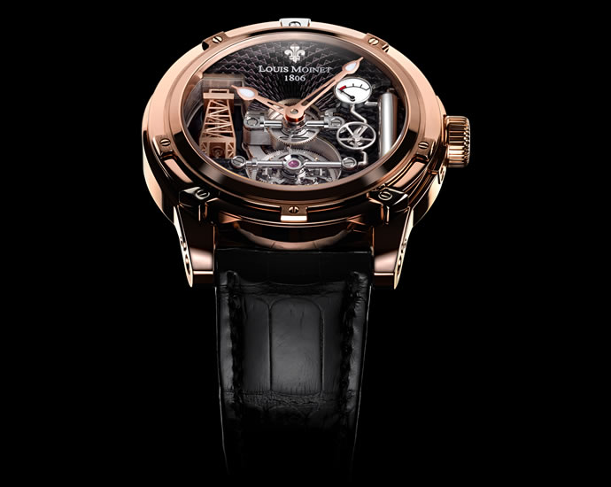 Louis Moinet introduces Derrick Gaz, an incredible timepiece that ...