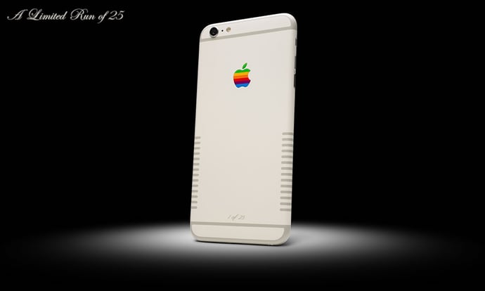 iPhone 6S and 6S Plus Retro models by ColorWare reminisce the brand’s ...
