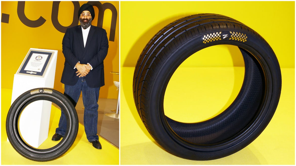 Laced with diamonds and gold the worlds most expensive car tires cost ...