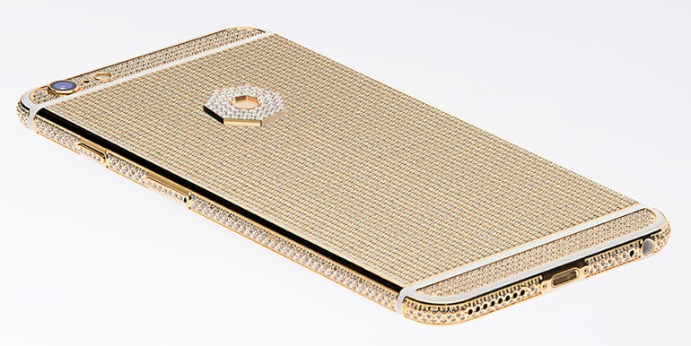 Gold, diamonds and platinum the 5 most expensive iPhones (6/6S) in the ...