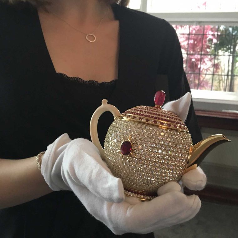 At $3 million the world’s most expensive tea pot comes studded in ...