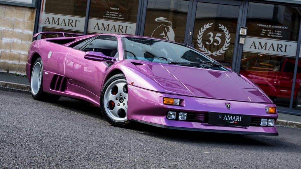 Jay Kay’s purple Lamborghini Diablo from ‘Cosmic Girl’ is on sale for ...