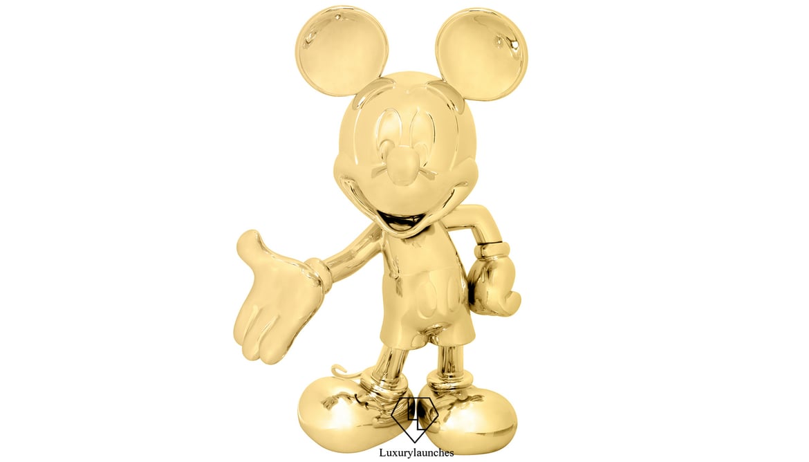 Fancy a 24k limited edition statue of Mickey Mouse? - Luxurylaunches