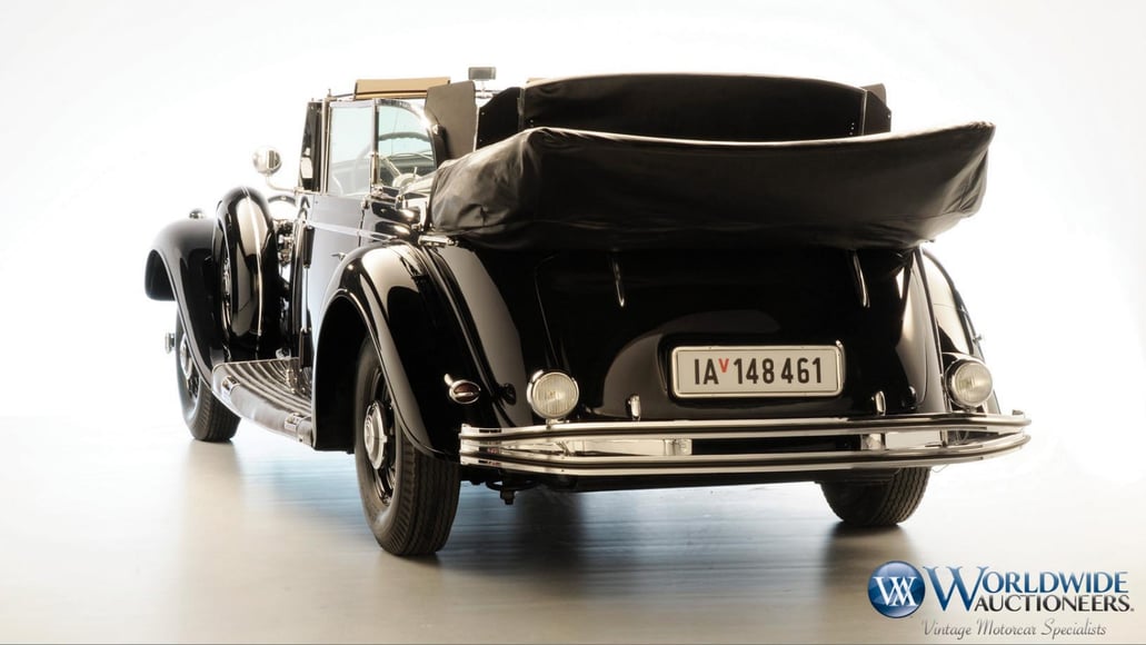 Hitler’s famous 1939 Mercedes parade car to be auctioned - Luxurylaunches