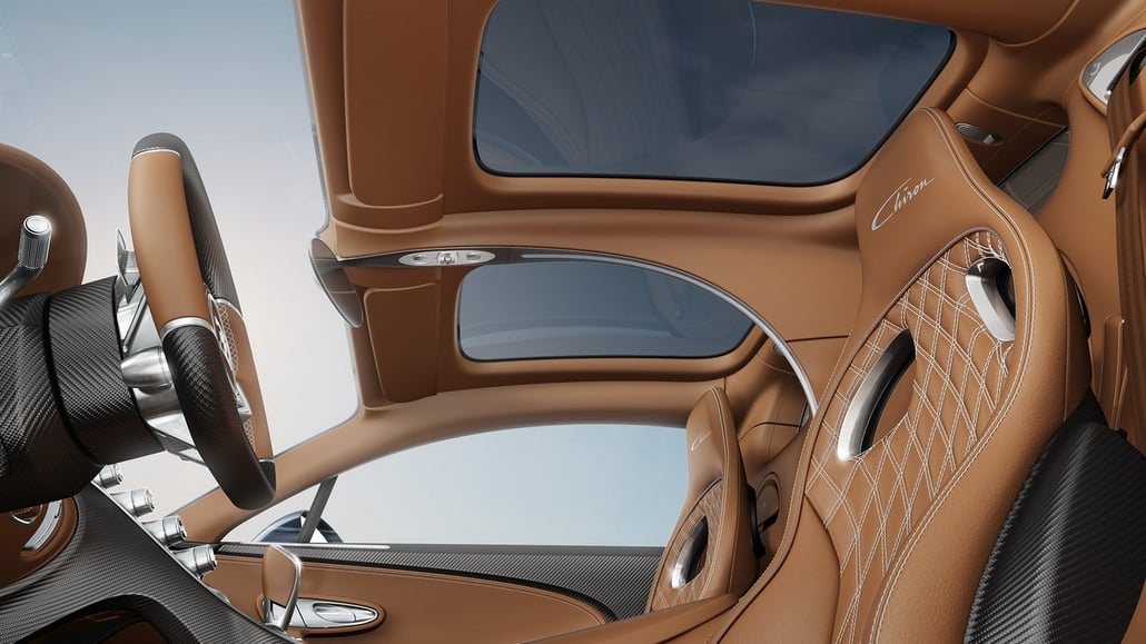 Bugatti Chiron may get the worlds most expensive sunroof - Luxurylaunches
