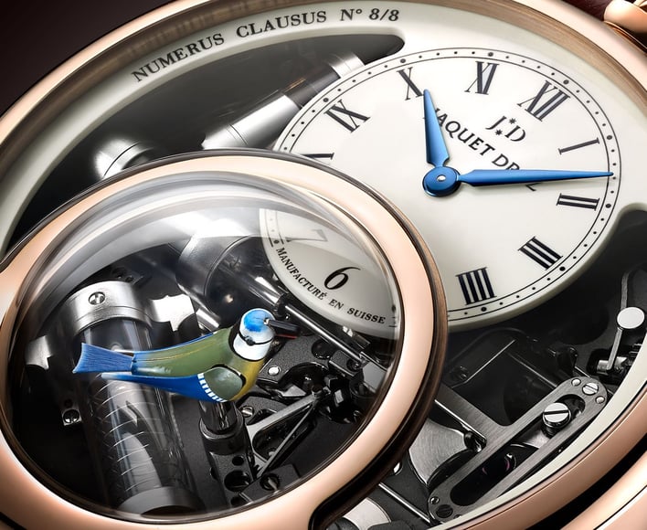World's only wristwatch with singing bird launched in two new limited ...