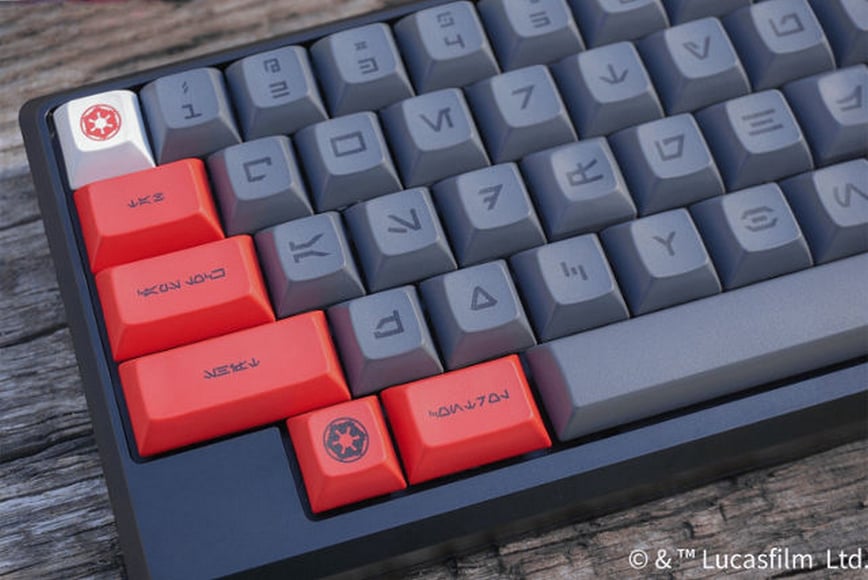 Customize your keyboard with the official Star Wars keycap set for $250 ...