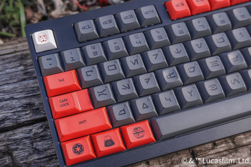 Customize your keyboard with the official Star Wars keycap set for $250 ...
