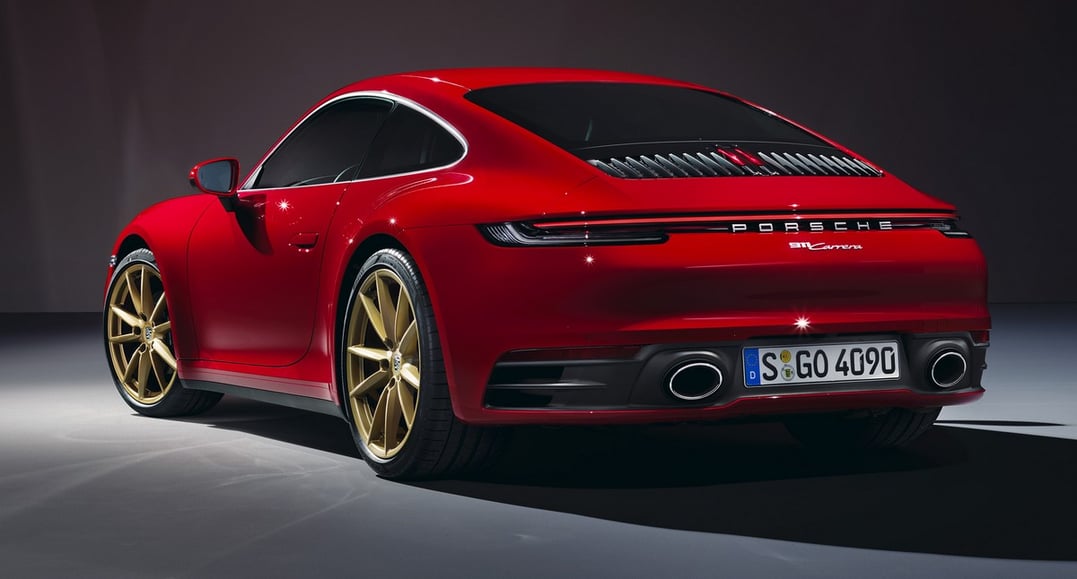 Take a look at the 'entry-level' model of the stunning Porsche 911 ...
