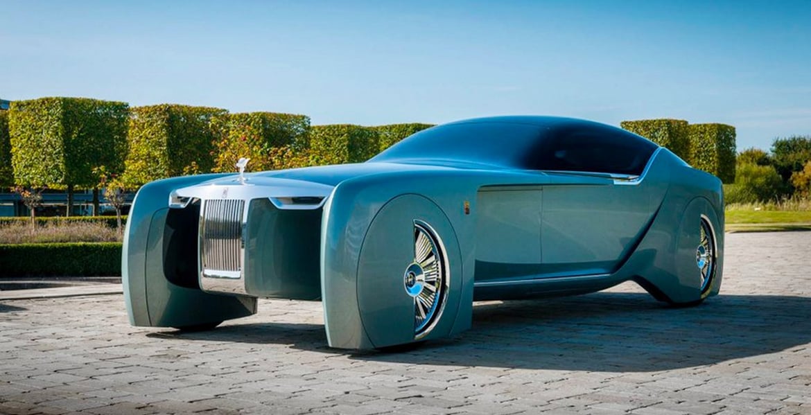 Rolls-Royce 103EX Autonomous EV concept study returns home after ...