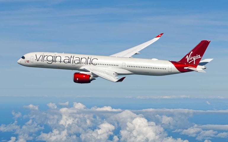 In flight bars are passe' - Virgin Atlantic's new luxury Airbus has a ...