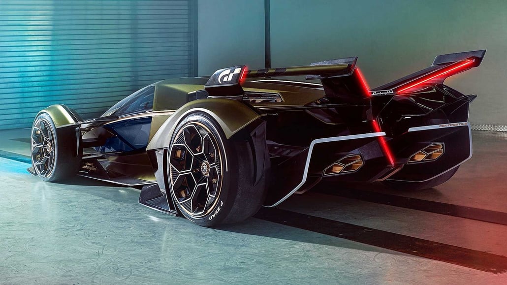 The Lamborghini's V12 Vision Gran Turismo Concept looks like a ...
