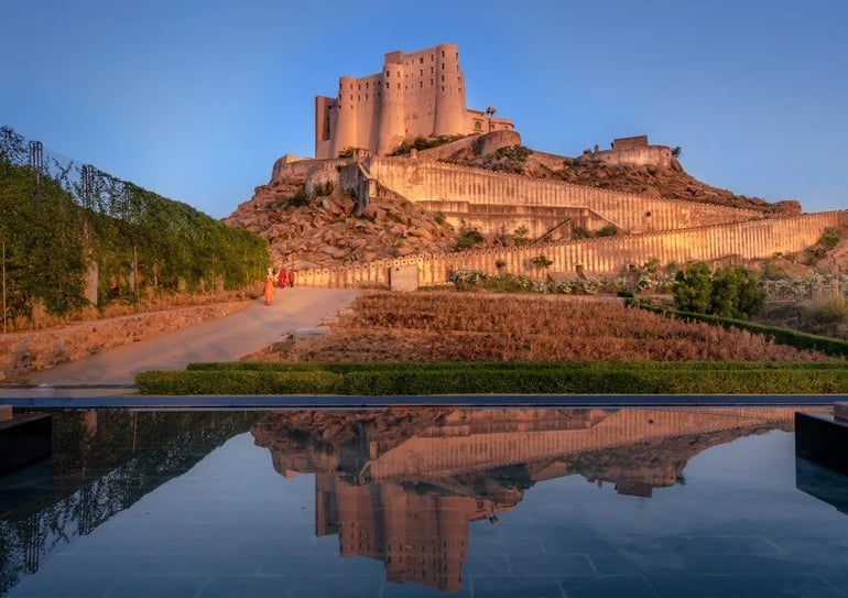 Hundreds of year old forts converted into world class luxury hotels and ...