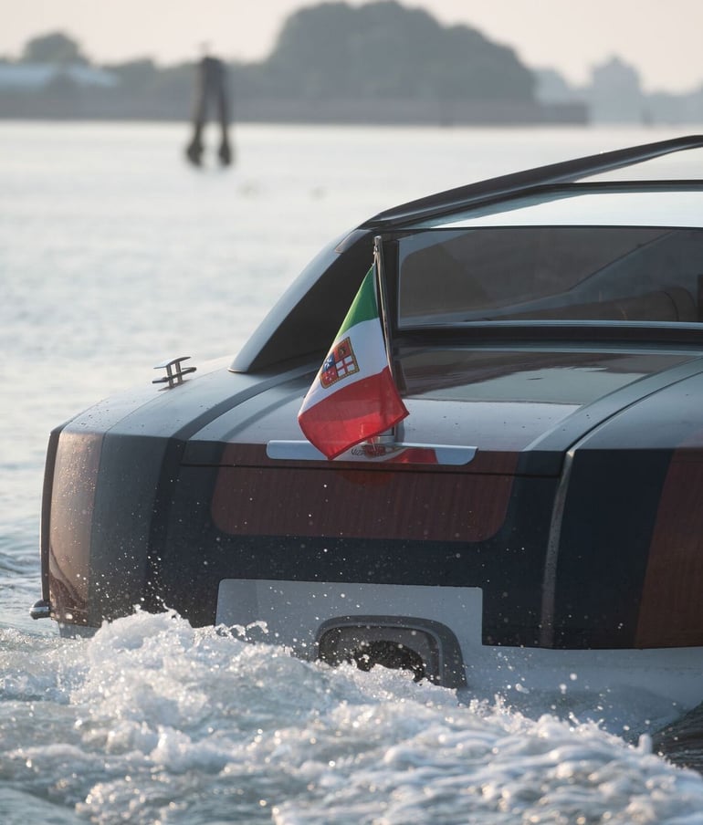 Need of the hour - This hybrid Venetian water taxi carves the way for a ...