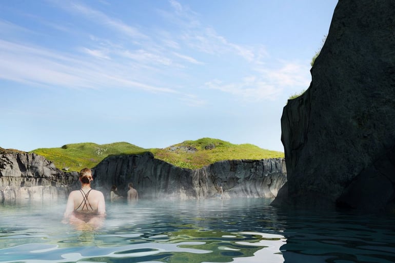 Iceland’s upcoming infinity-edge geothermal lagoon will have sweeping ...