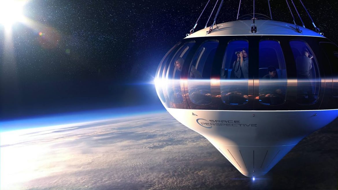 This futuristic high altitude balloon will take tourists to the edge of ...