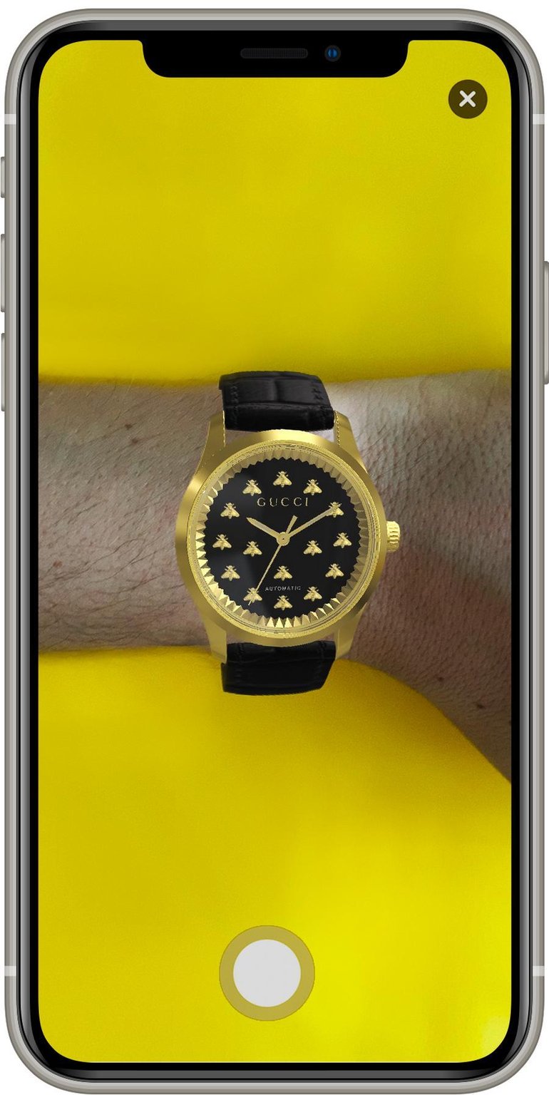 Gucci’s smartphone app now lets you try on its watches virtually using ...