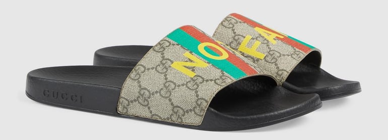 Gucci mocks counterfeit culture with its playful Fake/Not collection ...