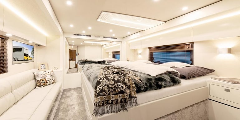 A hotel suite on wheels - Take a look inside this $1.7m luxury ...