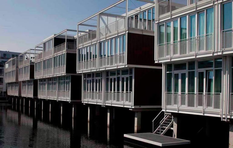 Waterbuurt is Amsterdam’s newest and Europe’s largest floating ...