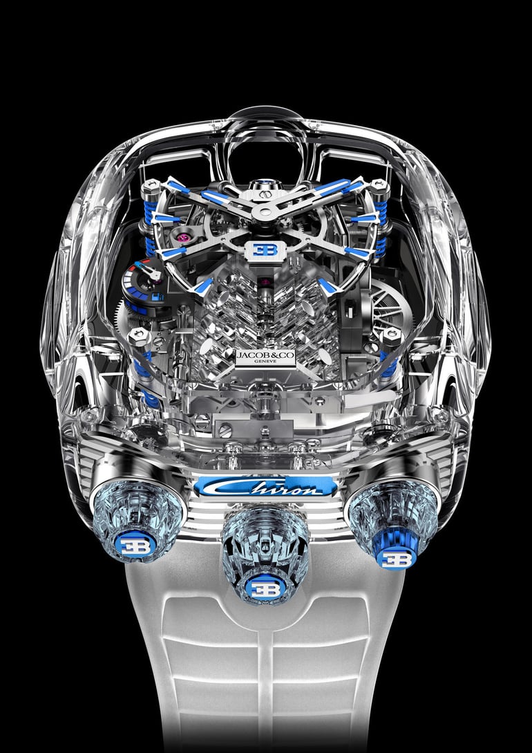 Jacob & Co. reveals four new iterations of the Bugatti Chiron ...