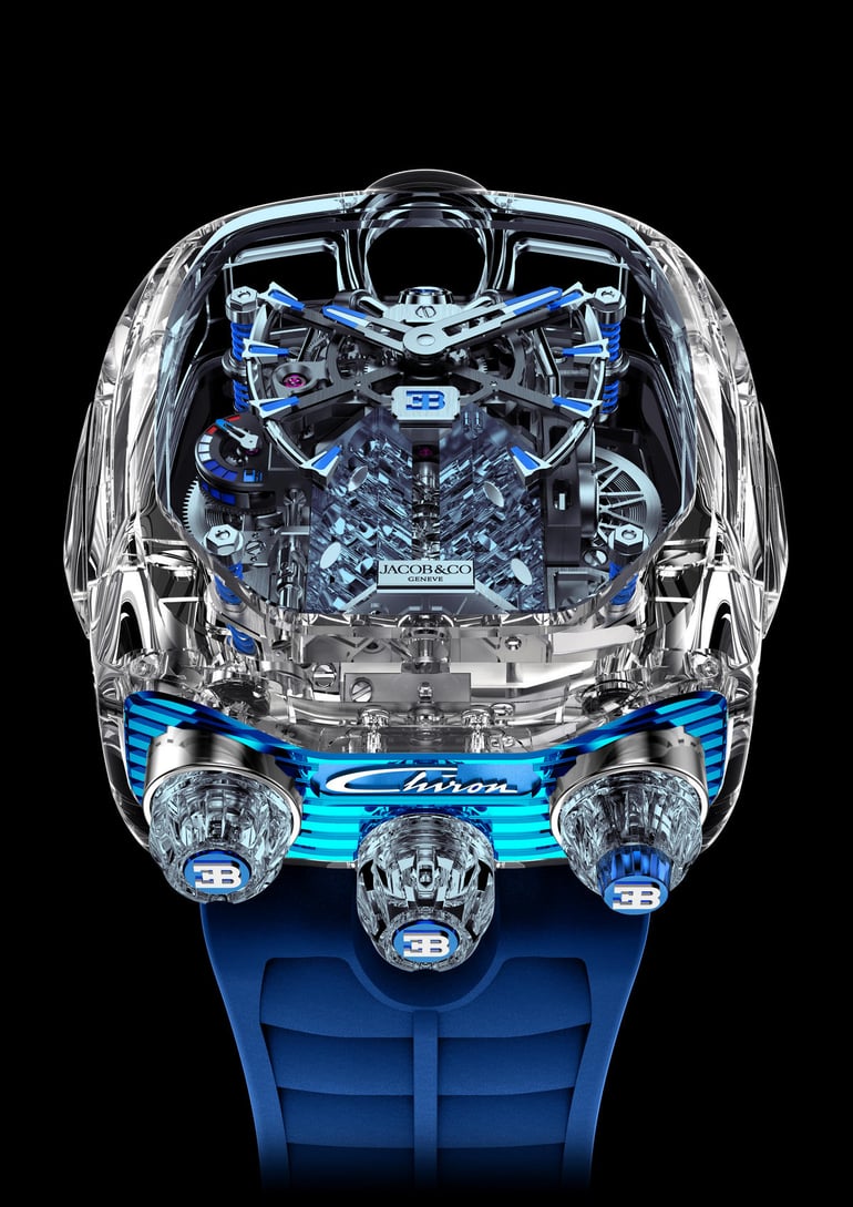 Jacob & Co. reveals four new iterations of the Bugatti Chiron ...
