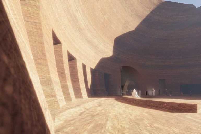 Saudi Arabia is building a mesmerizing subterranean resort and hotel ...
