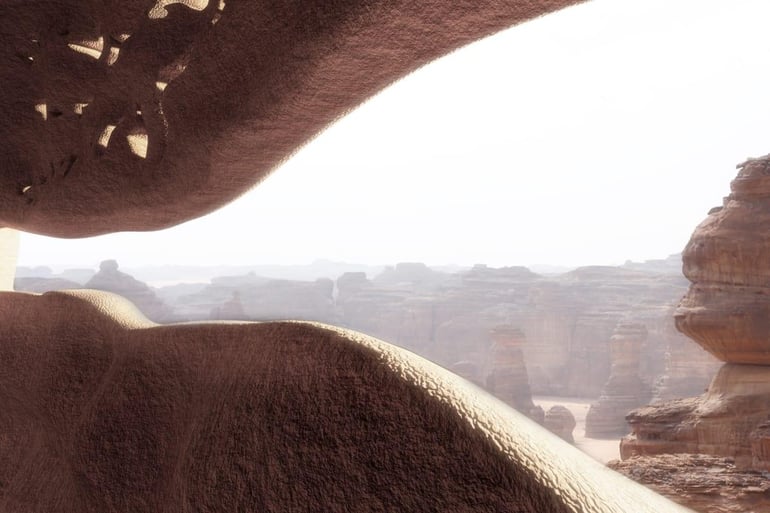 Saudi Arabia is building a mesmerizing subterranean resort and hotel ...