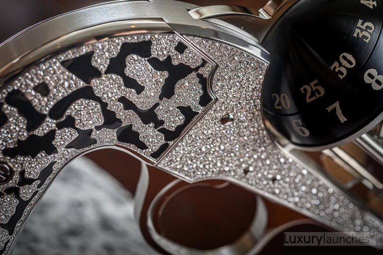 Hyper-exclusive horology: The one-of-a-kind revolver-styled table clock ...