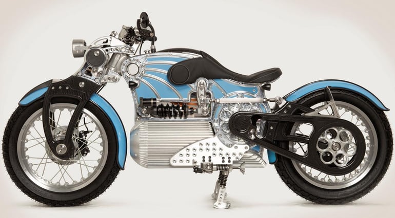 The Tesla Roadster of bikes - Costing $115,000 the Curtiss One is a ...