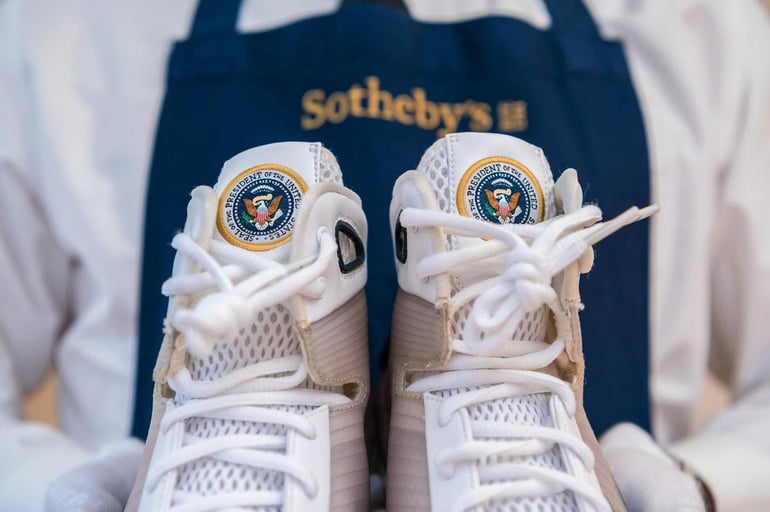 Made for President Obama, these custom Nike's are now on sale for ...