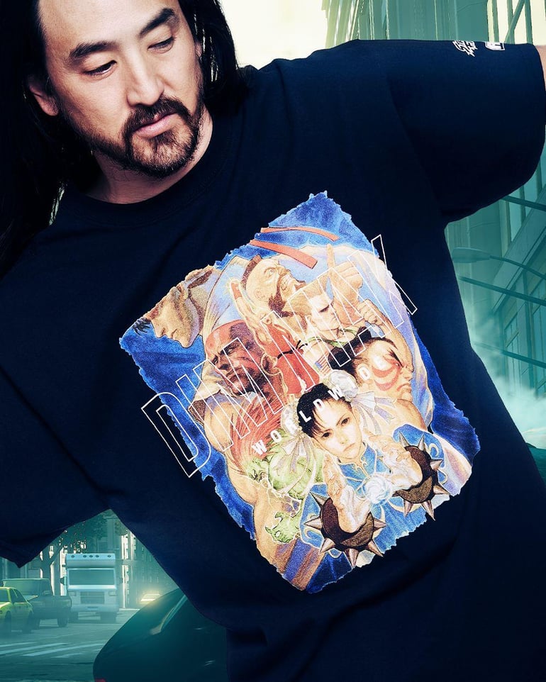 Steve Aoki has partnered with Capcom for a Street Fighter inspired ...