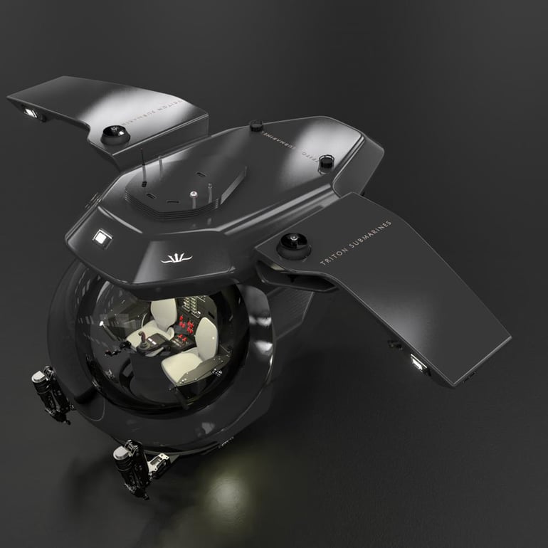 A new toy for billionaires – This futuristic-looking personal submarine ...