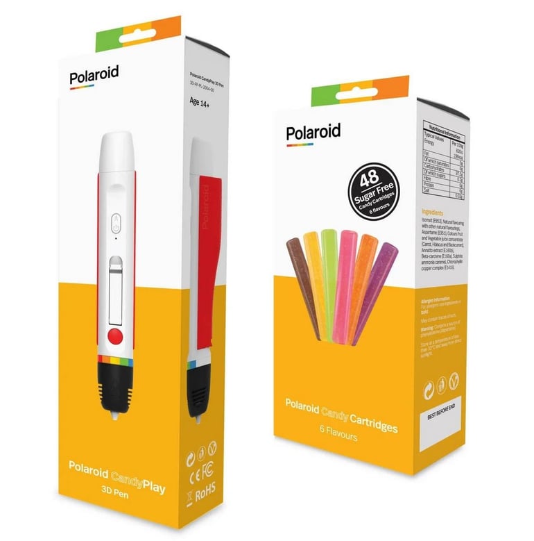 Draw your candy and eat it too with Polaroid's CandyPlay 3D pen ...