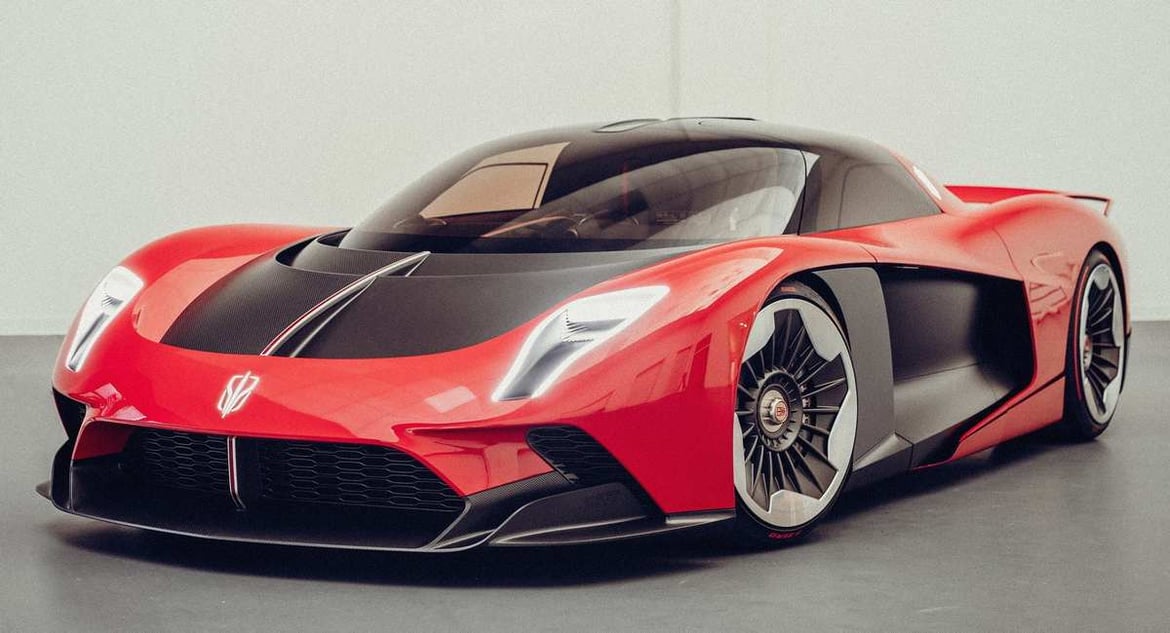 This sleek Chinese hybrid hypercar with 1400 horsepower is here to ...