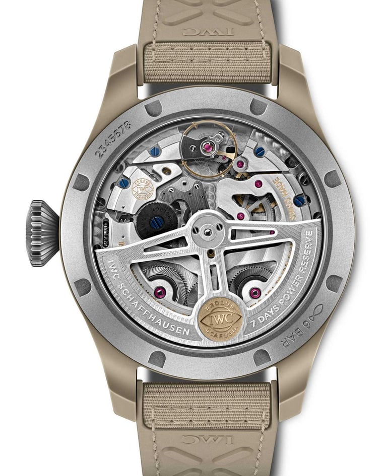 IWC adds two new sand-colored Top Gun Edition “Mojave Desert” watches ...