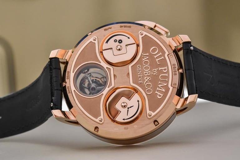 This $380,000 Jacob & Co watch has an on demand oil pumping animation ...