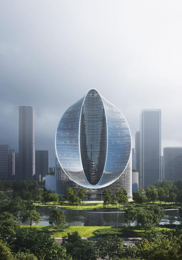 China's largest smartphone manufacturer is building a grand loop shaped ...